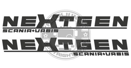 NEXTGEN SV - STICKER - TRUCKJUNKIE | The online Truckshop